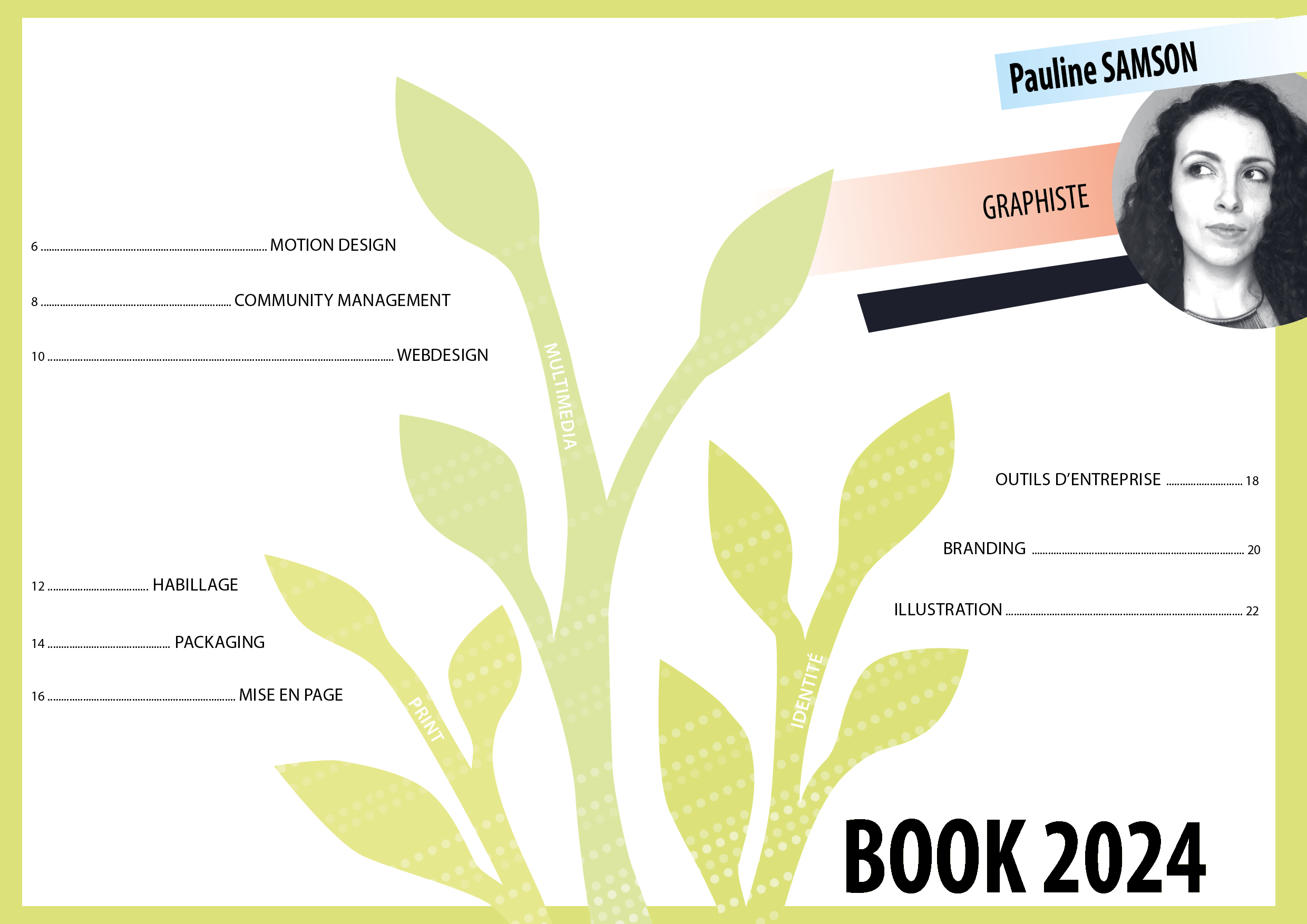 Book Graphiste - Pauline Samson